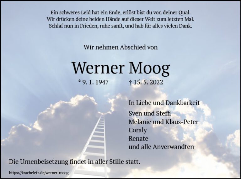 Werner Moog - Kracheletz