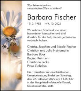 Barbara Fischer - Kracheletz