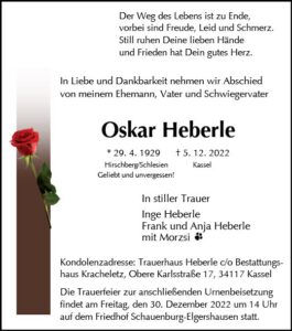 Oskar Heberle - Kracheletz
