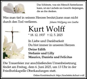 Kurt Wolff - Kracheletz